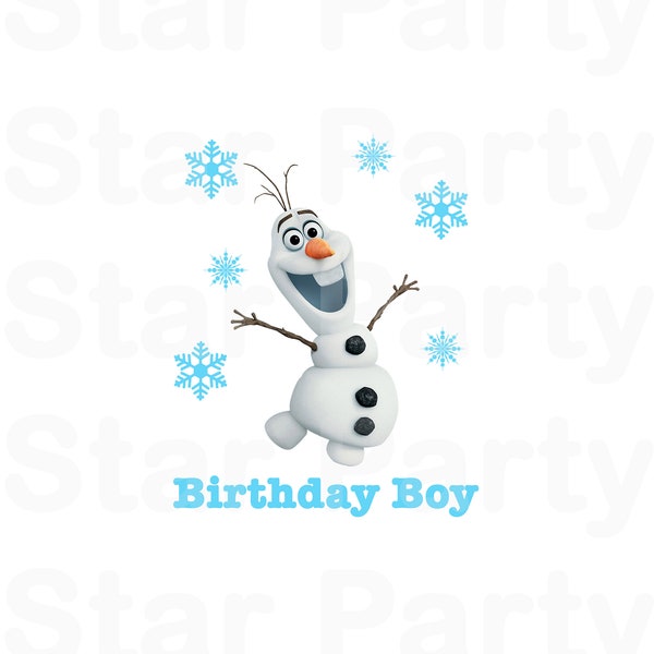 Olaf Birthday - Etsy