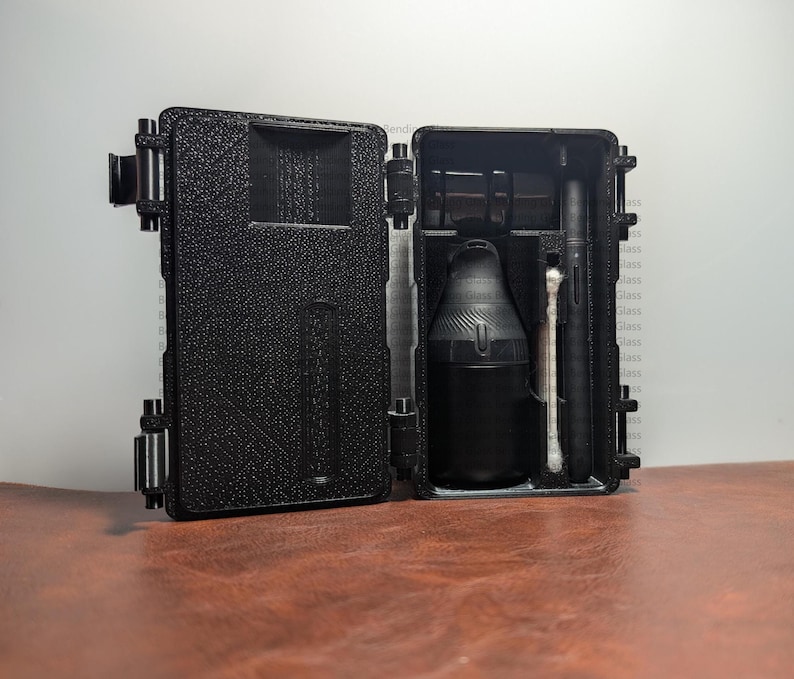 Puffco Proxy Core Case – Travel Storage W/ Q-tip Holder, Jar Storage ...