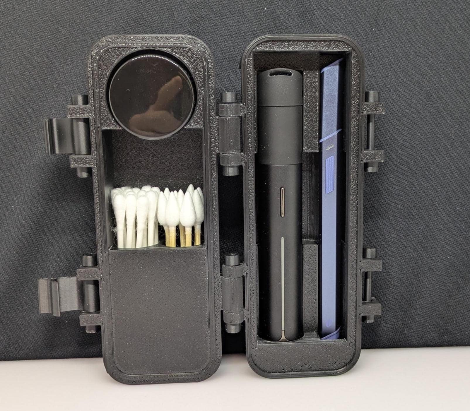 Mini Puffco Pivot Travel Case: Holds Pivot, Hot Knife, Jar & Qtips - Etsy