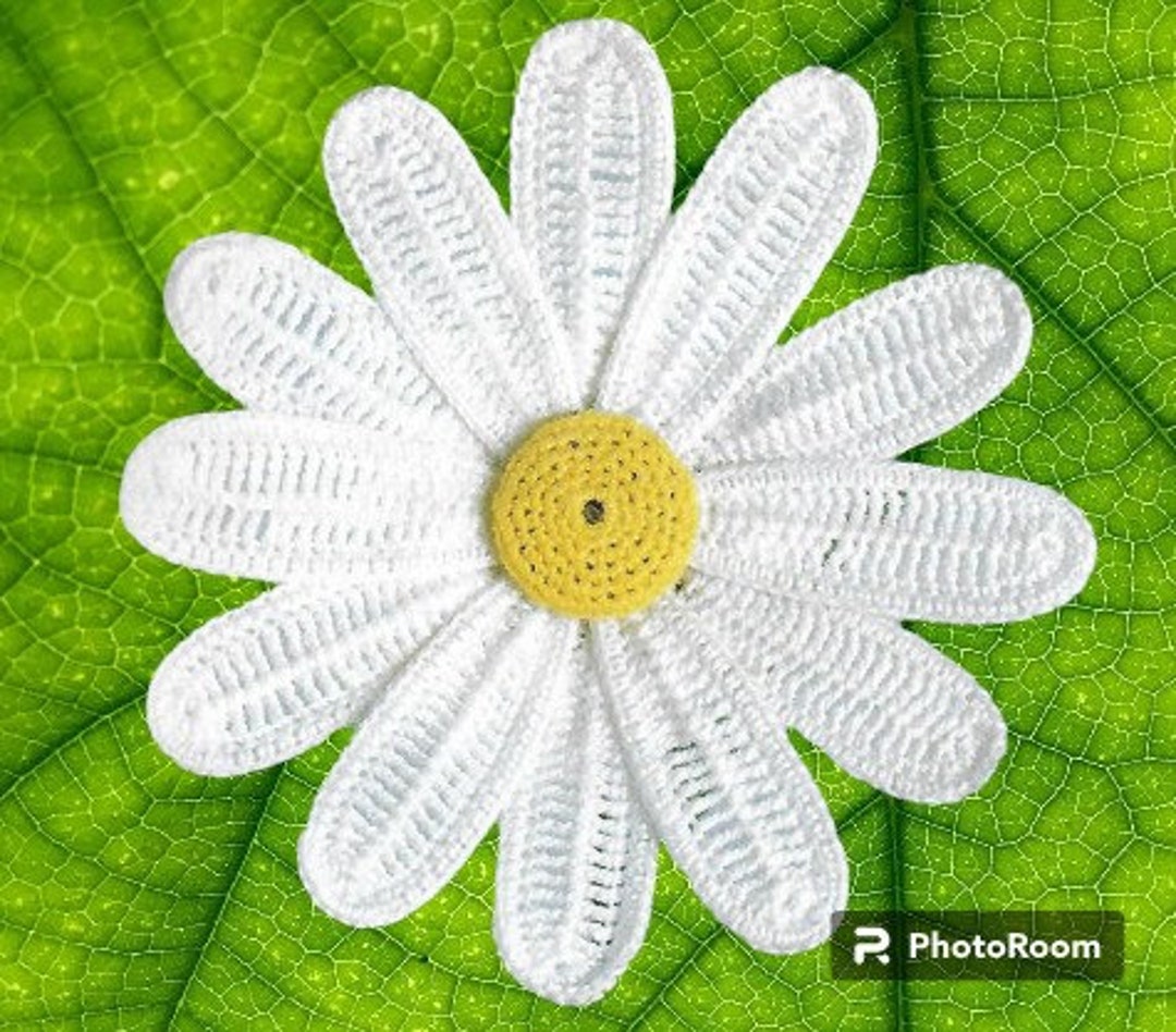 Crochet Daisy PDF Pattern INSTRUCTIONS - Etsy