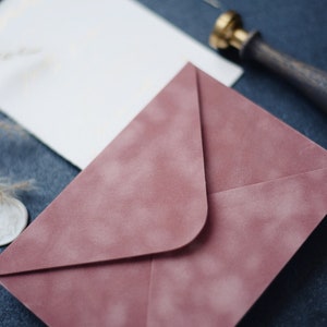 Shades of Red Velvet Envelopes: Sample Pack of 3 / Wedding Envelope ...