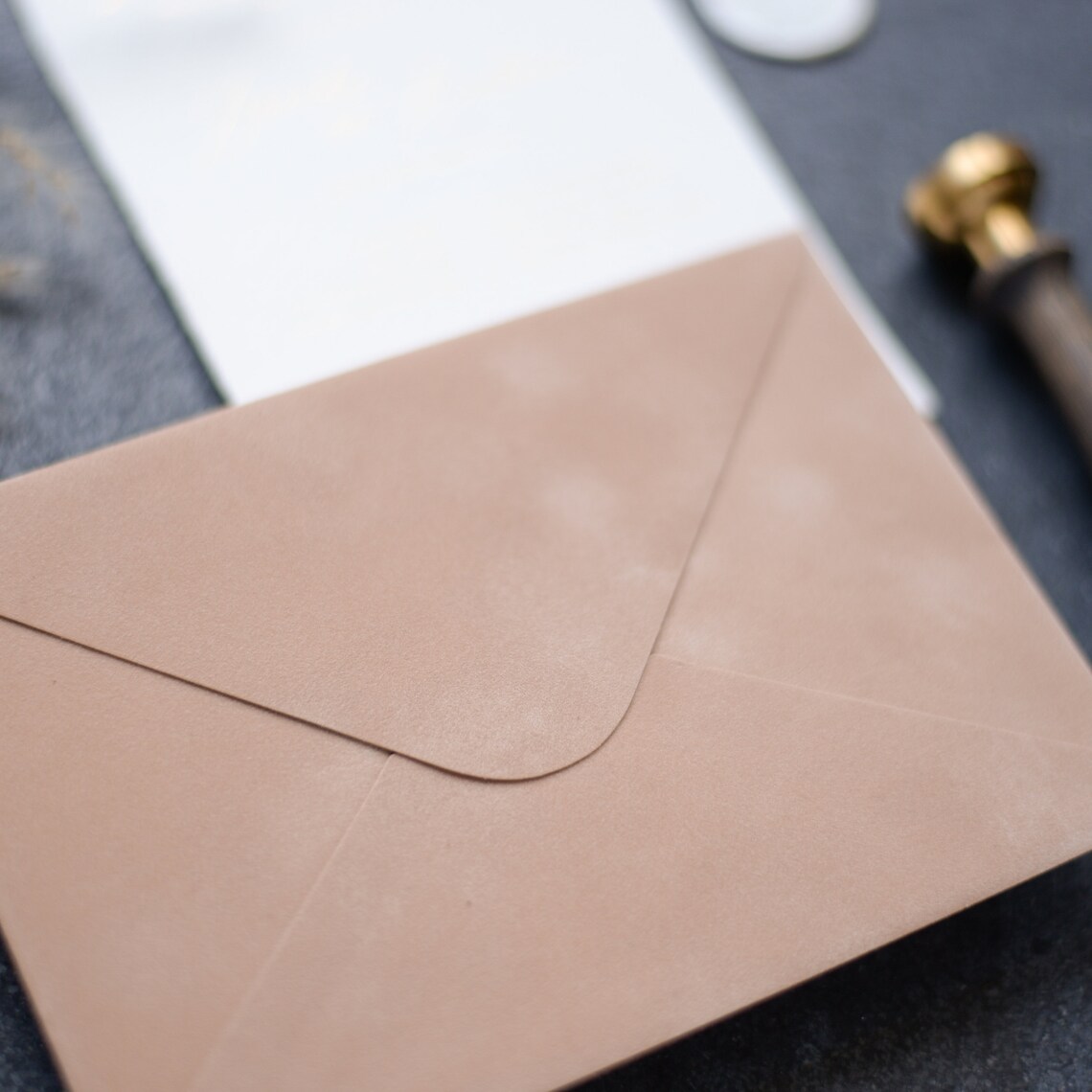 Chocolate Velvet Envelopes: Sample Pack of 3 / Wedding Envelope / Gift ...