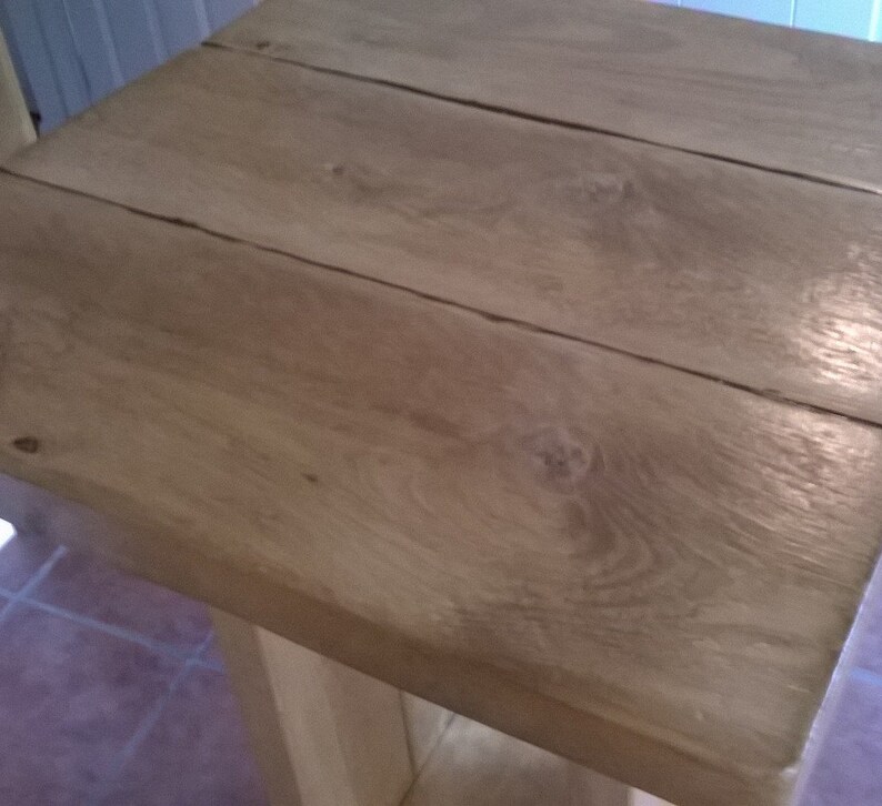 New Rustic Cafe Style Breakfast Bar Table/kitchen Table 039 - Etsy