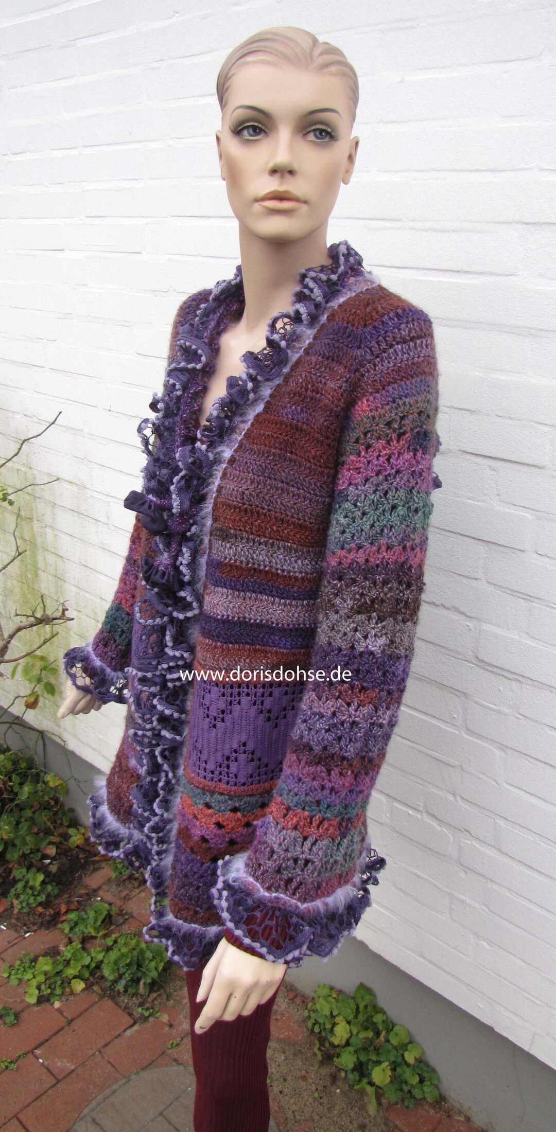 Fairy Tale Forest Jacket Alice Boho Soul Wearable Art Wonderland Noble ...