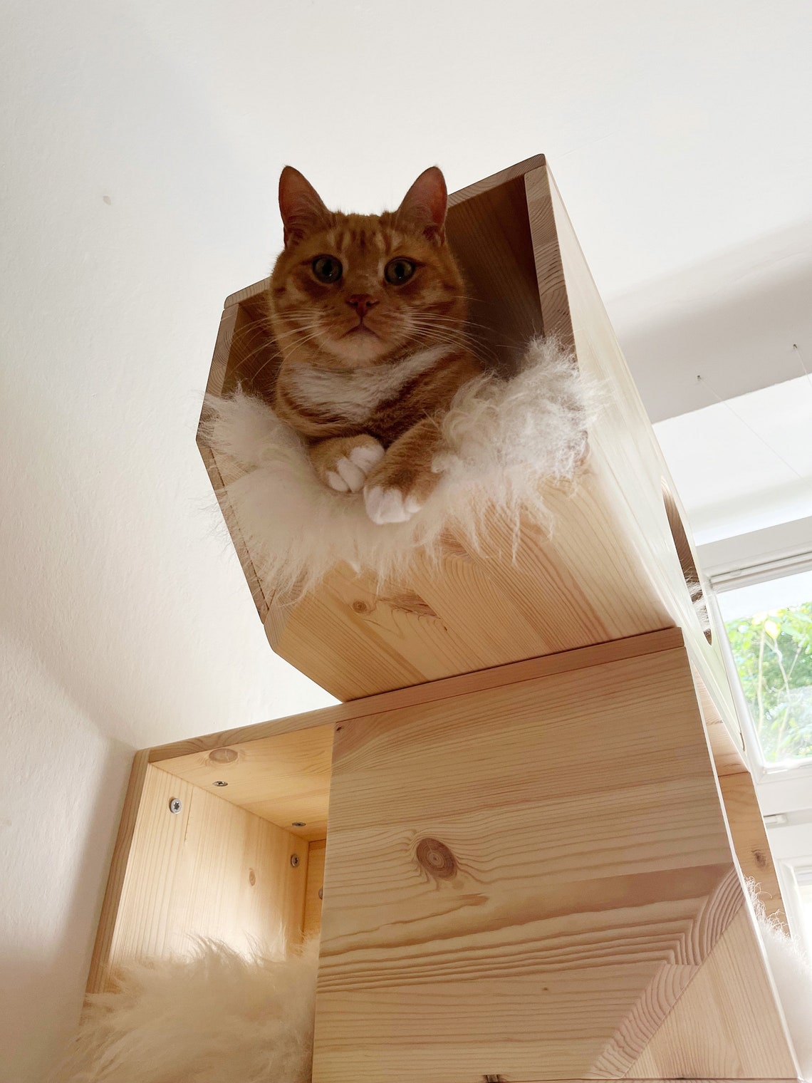 Wooden Modular Cat House Etsy