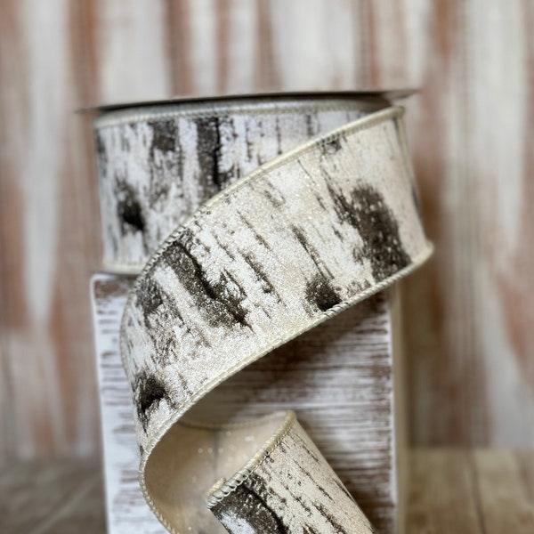 Birch Bark Wreath - Etsy