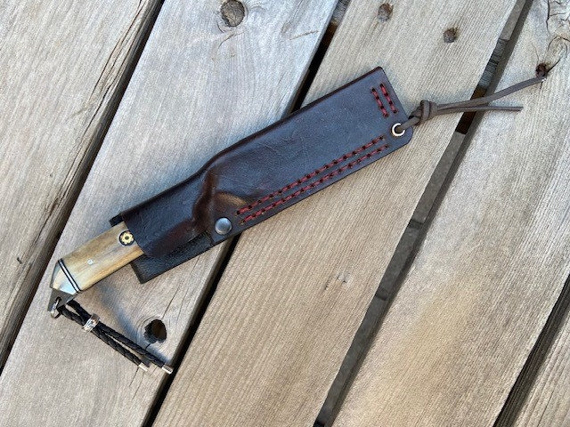 RAILEY Alabama Damascus Custom Knife, All USA, Handmade Swordfish ...