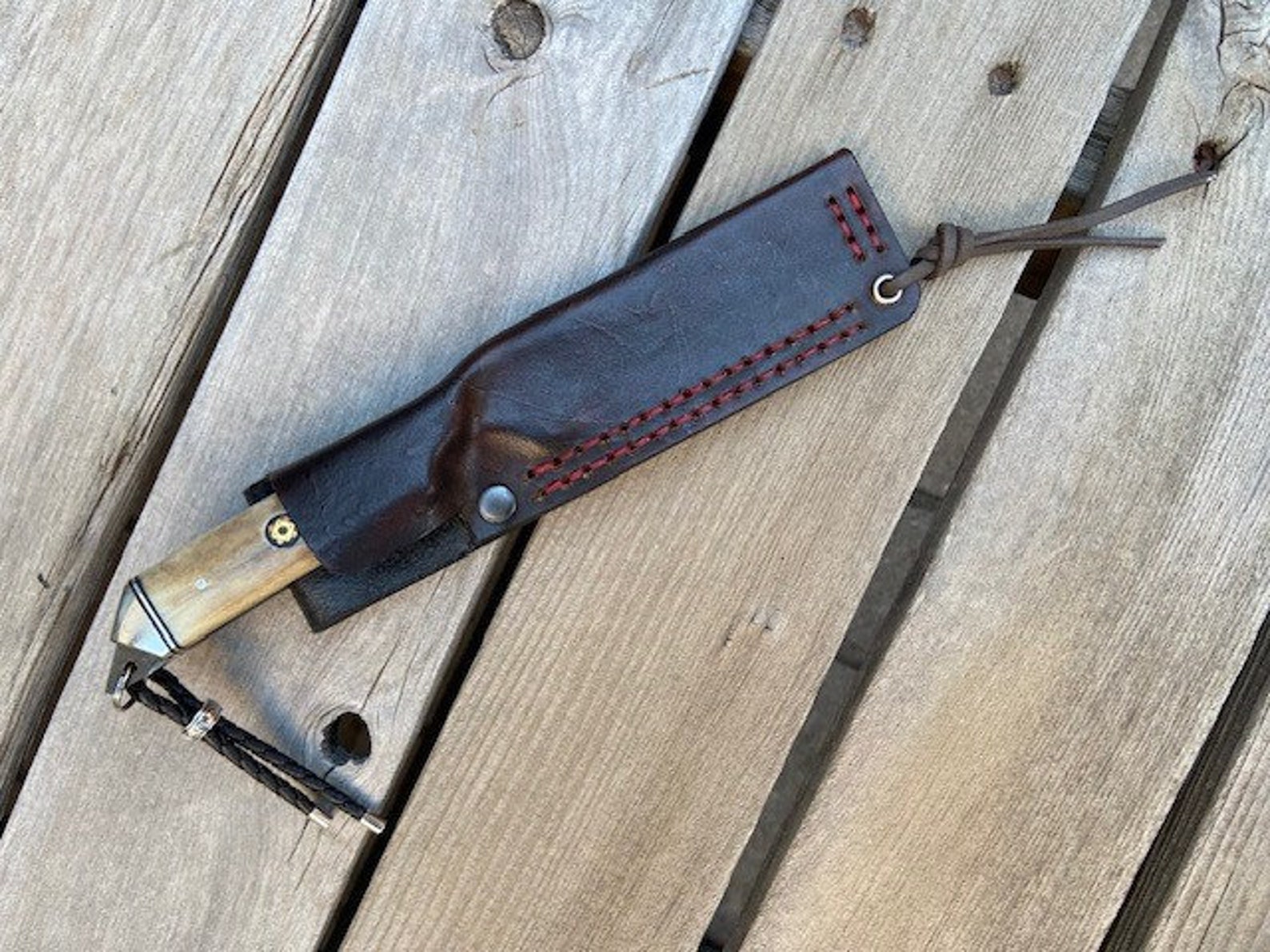 RAILEY Alabama Damascus Custom Knife, All USA, Handmade Swordfish ...