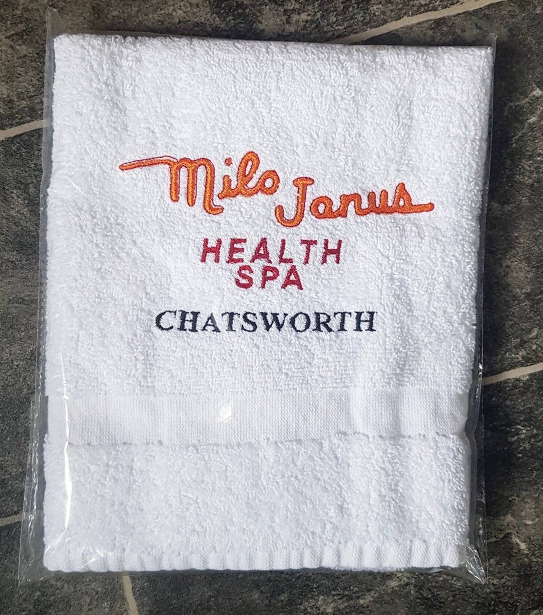 Columbo, Milo Janus Health Spa Hand Towel - Etsy UK
