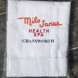 Columbo, Milo Janus Health Spa Hand Towel - Etsy UK
