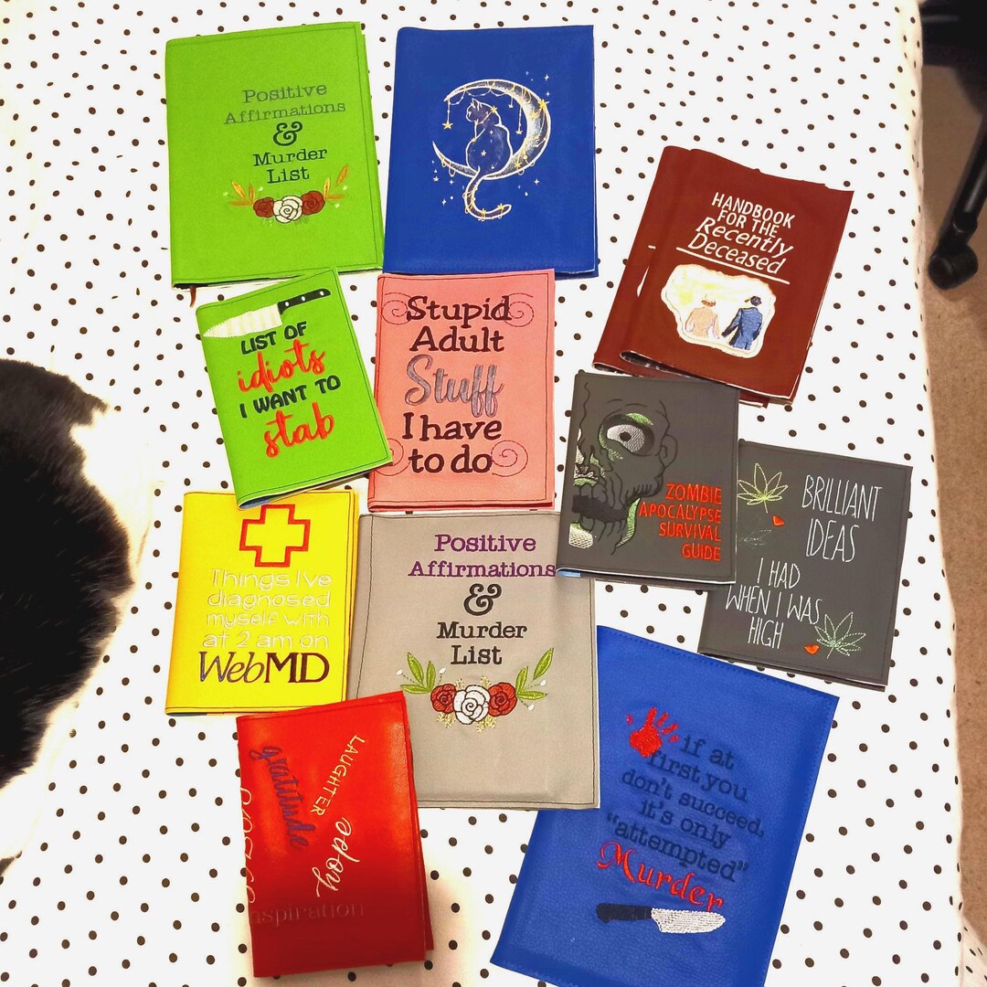 Reusable Note Book Cover, Note Book . Portfolio. Collage, School ...