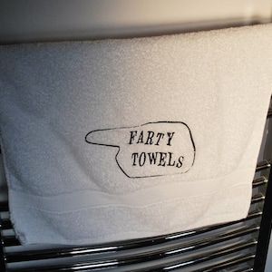 Fawlty Towers - Farty Towels - Bathroom Hand Towel - Etsy