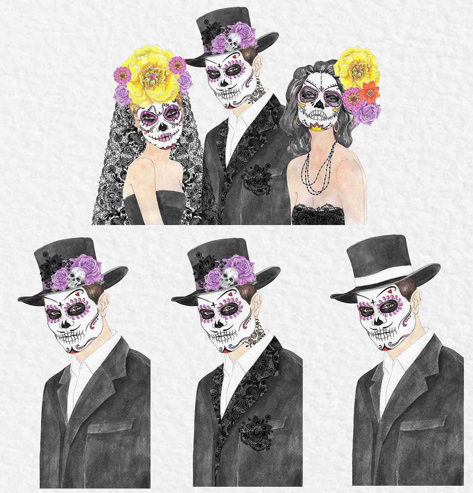 Watercolor Clip Art Halloween/clipart Halloween/watercolor Autumn/sugar ...