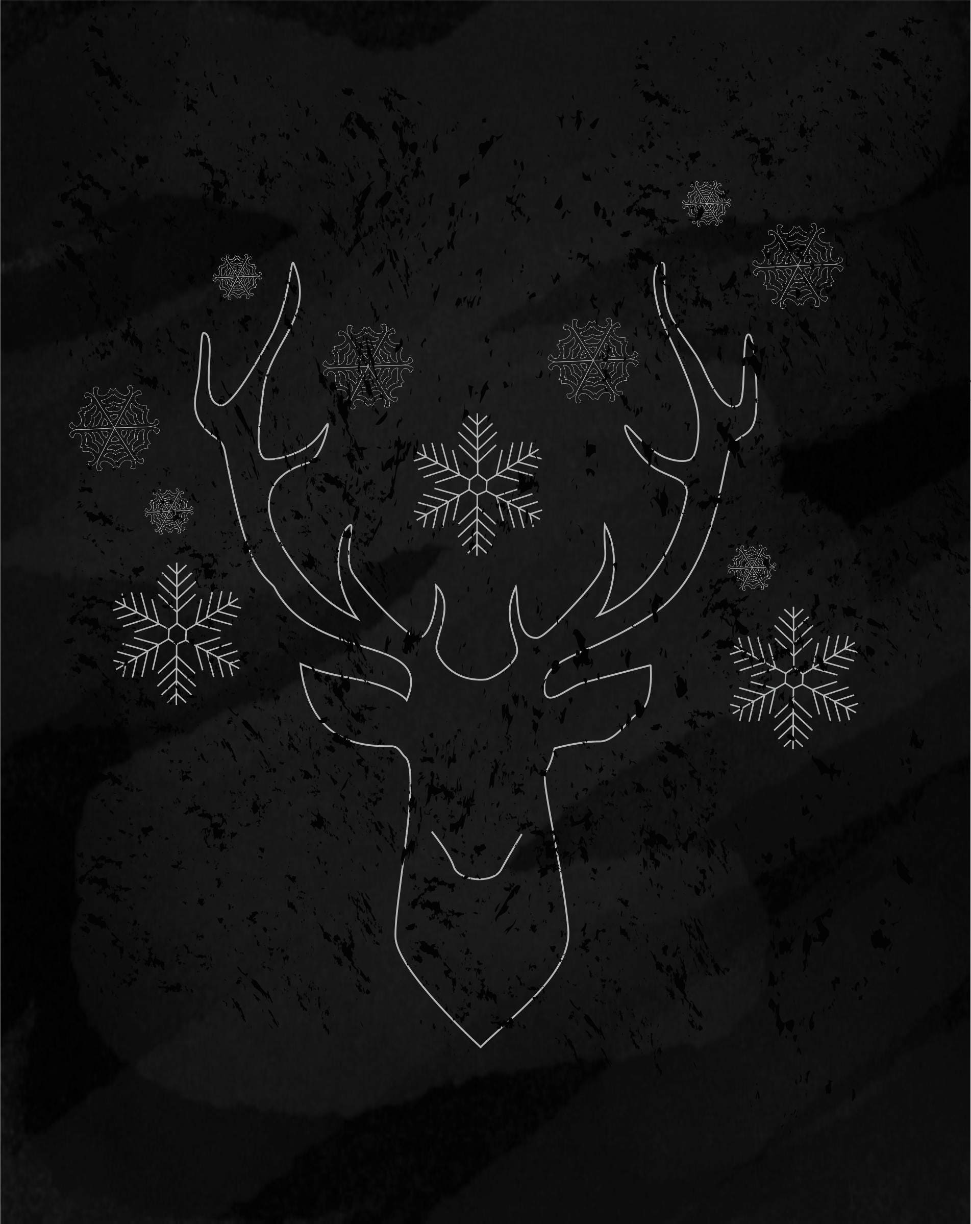 Chalkboard Christmas Clipart, Wreaths, Banners, Chalk. Clip Art for ...