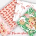 Watercolor Flamingo Paper Pack Digital Paper Flamingo Scrapbook Summer ...