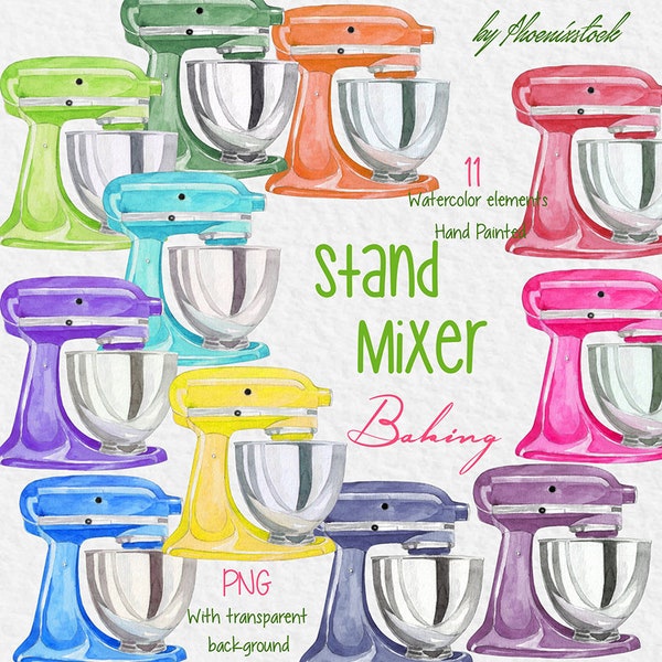 Stand Mixer Clipart - Etsy