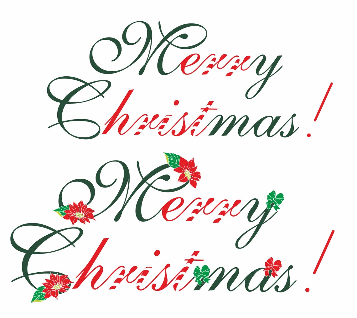 Instant Download Christmas Digital Clip Art, Card Making/ Unique ...