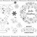Chalkboard Christmas Clipart, Wreaths, Banners, Chalk. Clip Art for ...