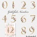 Gold Alphabet Foil Effect Floral Alphabet Clip Art Wedding Bridal Logo ...
