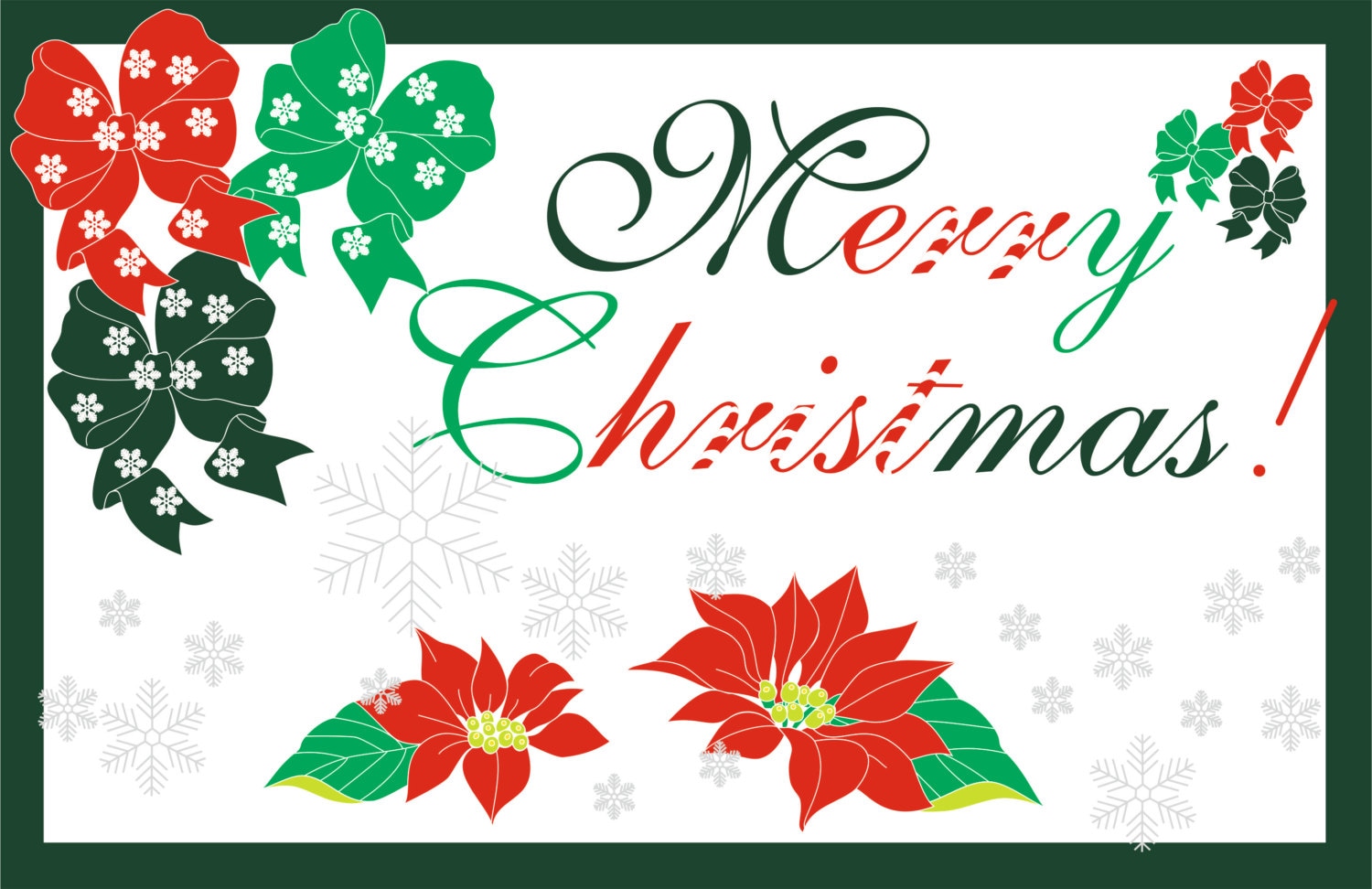 Instant Download Christmas Digital Clip Art, Card Making/ Unique ...