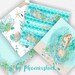 Mermaid Paper Pack Watercolor Sea Paper Pack Wedding Paper Pack ...