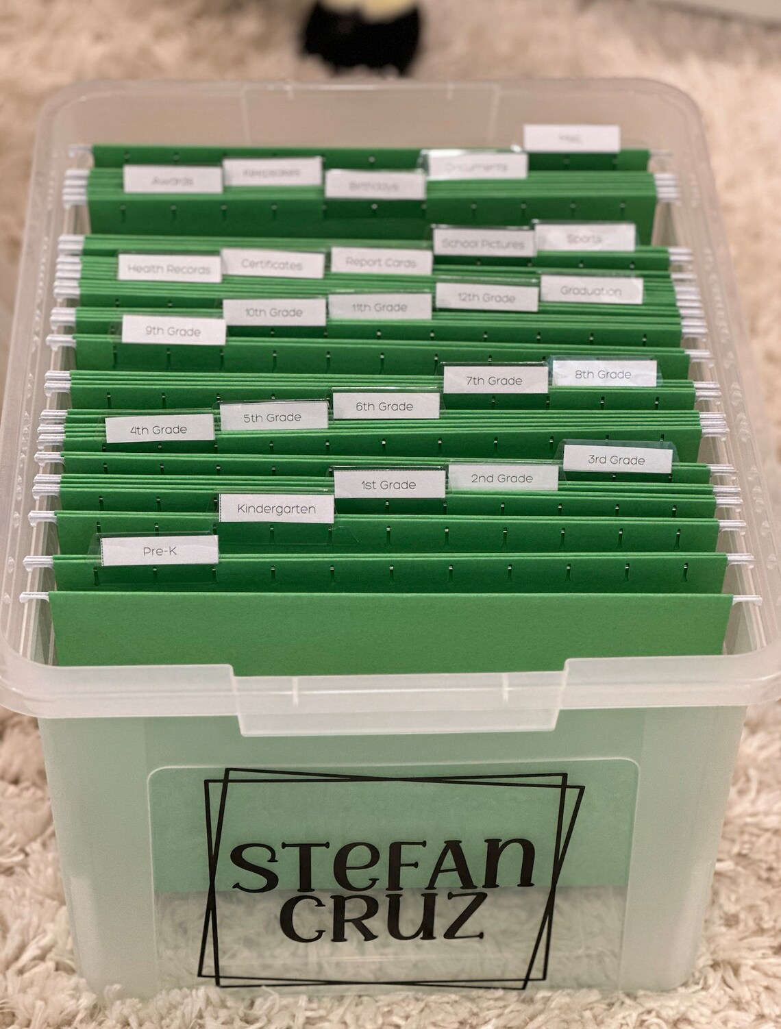 Milestone Box, Memory Box, Kids Memory Box, Kids Organization, School ...