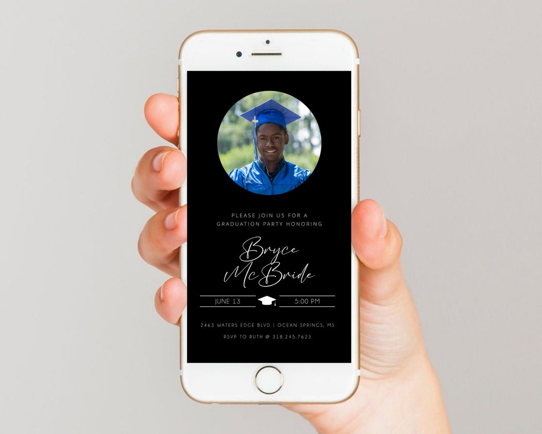 Graduation Celebration Invitation 2022 Evite, Digital Invitation for ...