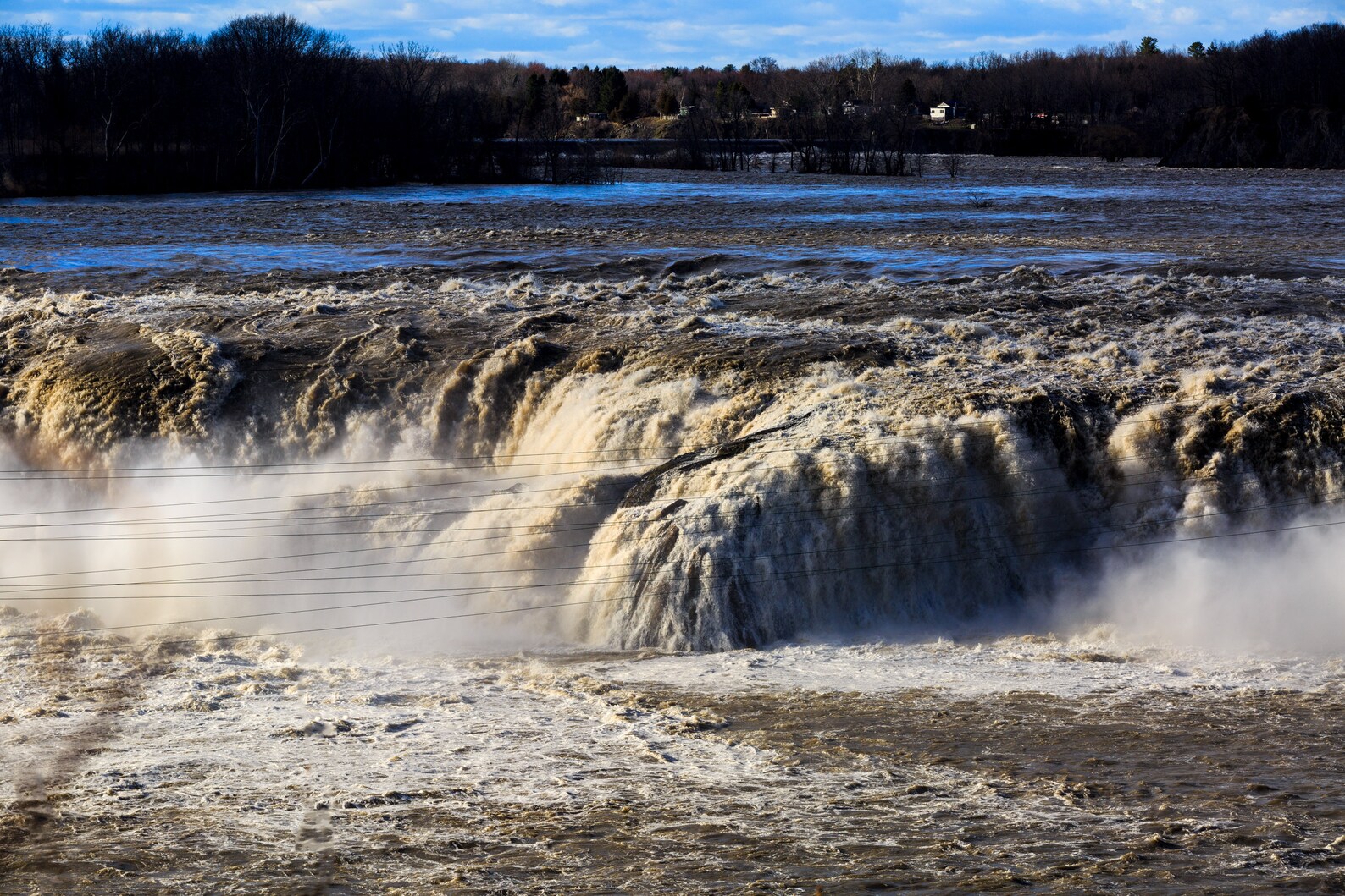 Waterfall Landscape Cohoes Falls, Waterford, NY Printable Art ...