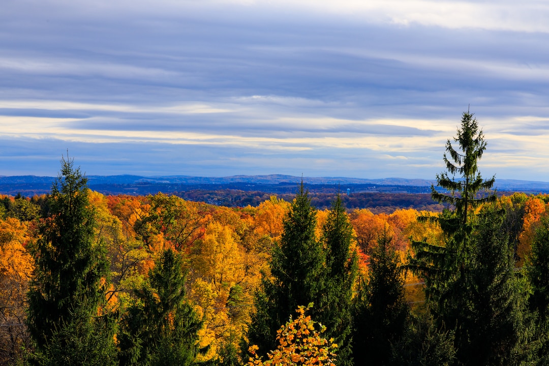 Pocono Mountains Fall Foliage Art Print: Pennsylvania Landscape ...