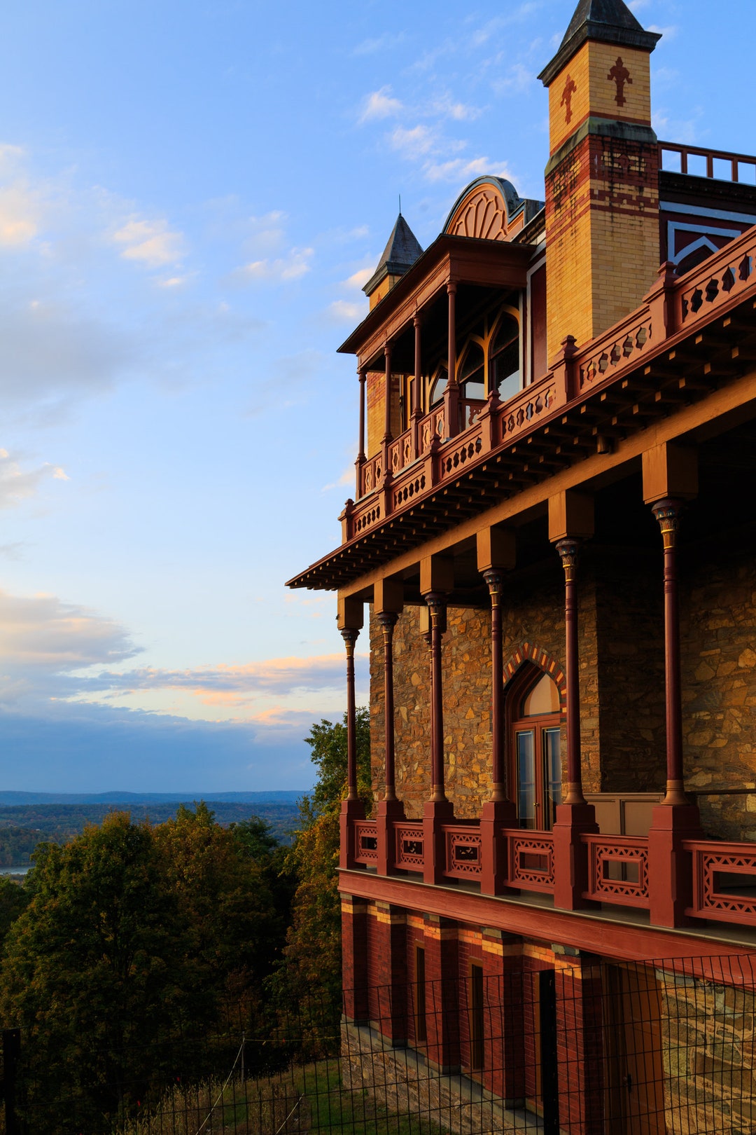 Olana Historic Home Print: Hudson Valley, Catskill Mountains (digital ...