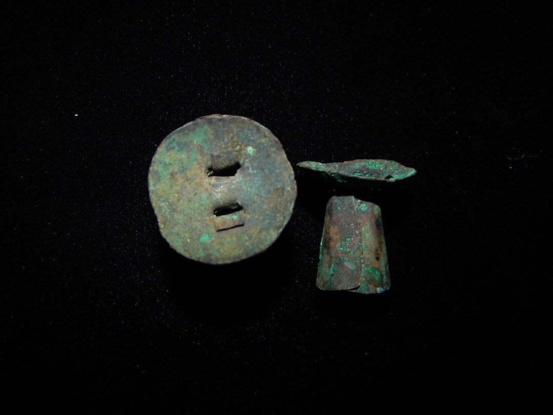 Pre-columbian Moche Copper Ear Spools, 100% Authentic - Etsy