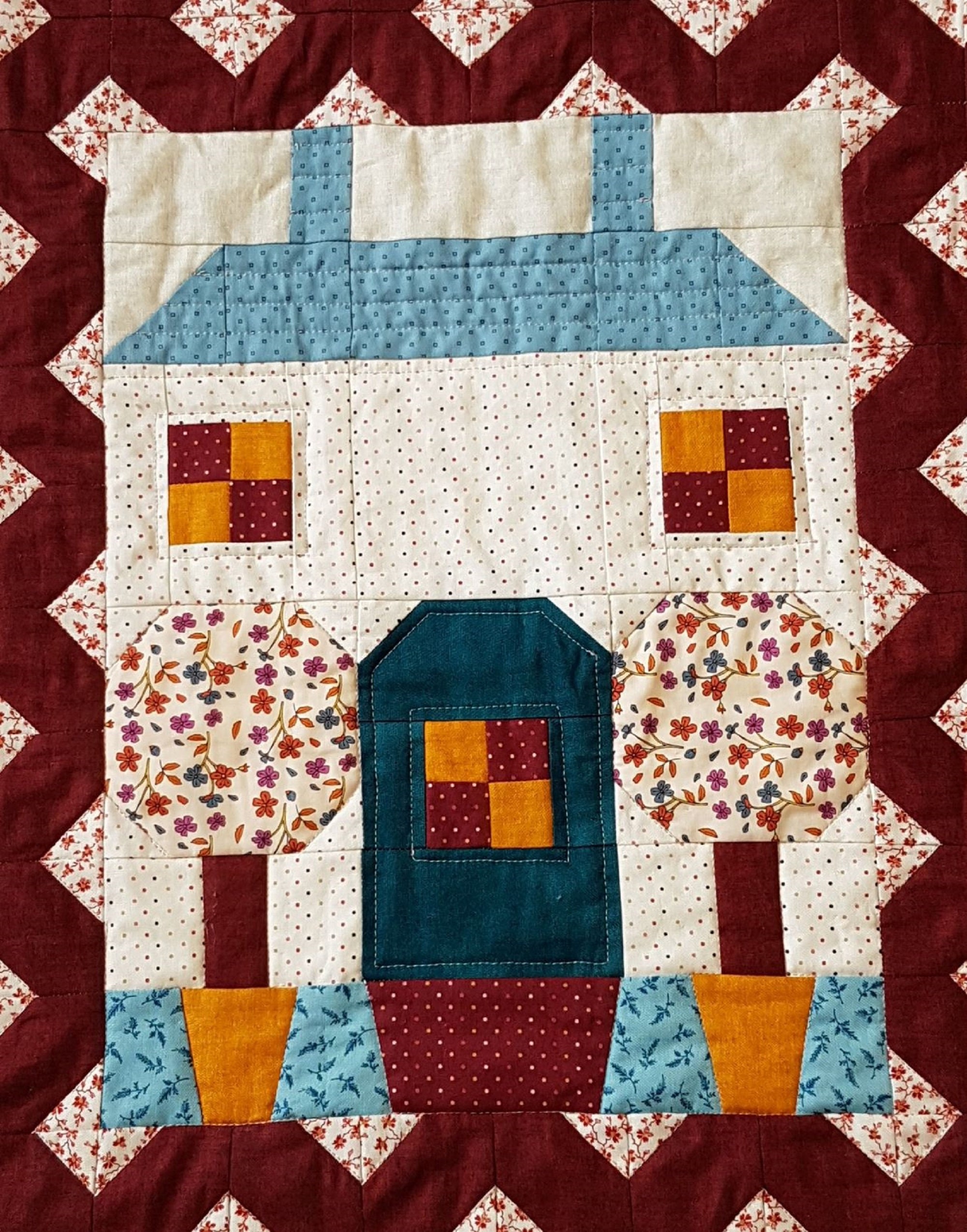 PDF Lattice Lane Patchwork Quilt Pattern Make a Mini or Lap | Etsy