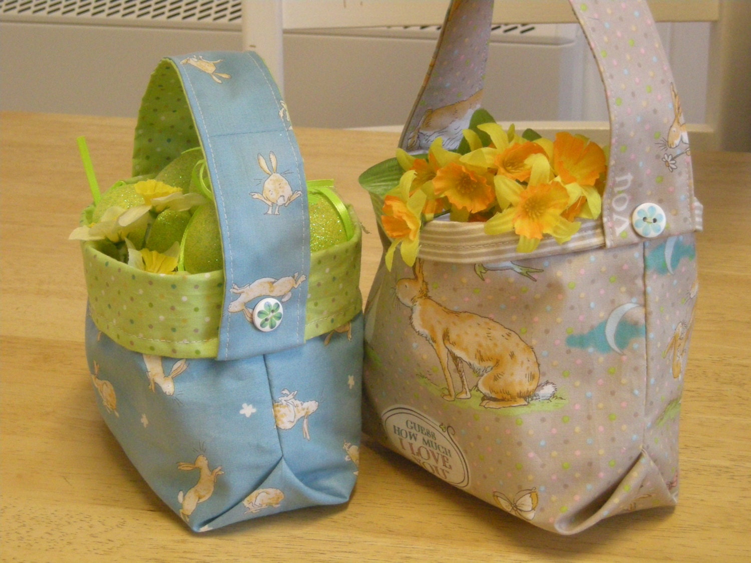 A Sewing Pattern for an Easter Egg Bucket Bag - This is a PDF (digital ...