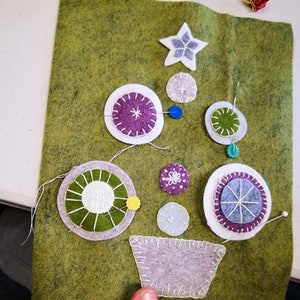 Wool Penny Christmas Tree Sewing Pattern (PDF Download) - Etsy