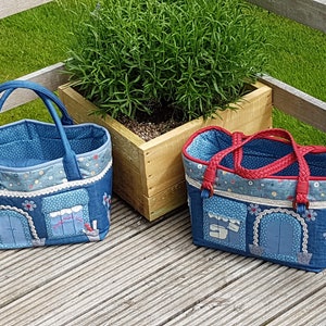 The Raggy Caddy Sewing Pattern, Sewing Caddy, Sewing Basket, Craft ...