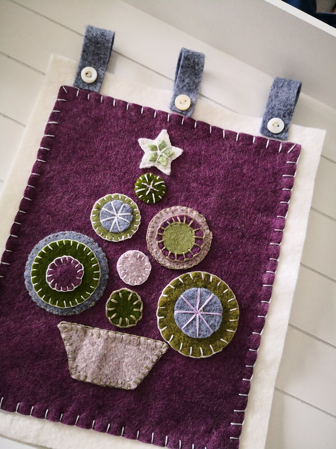 Wool Penny Christmas Tree Sewing Pattern (PDF Download) - Etsy