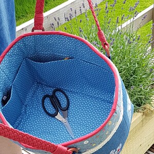 The Raggy Caddy Sewing Pattern, Sewing Caddy, Sewing Basket, Craft ...