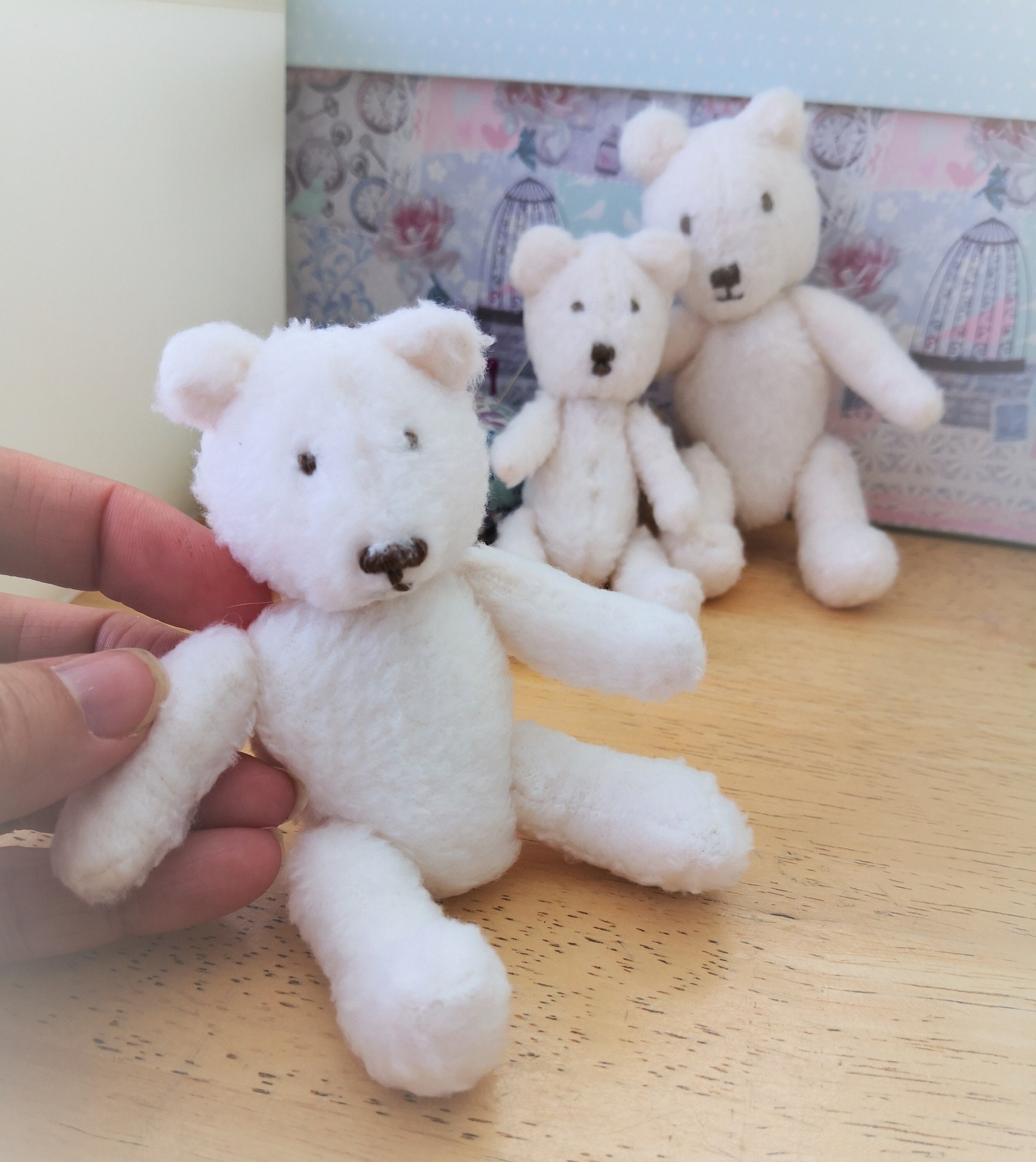 Two Little Teds A (PDF) Sewing Pattern Pattern to Make Two Soft Toy ...