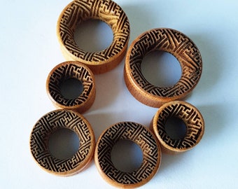 Wood piercing | Etsy