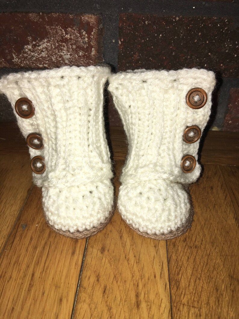 Baby Boot Soft Sole Baby Bootie Baby Winter Boot Ugg - Etsy