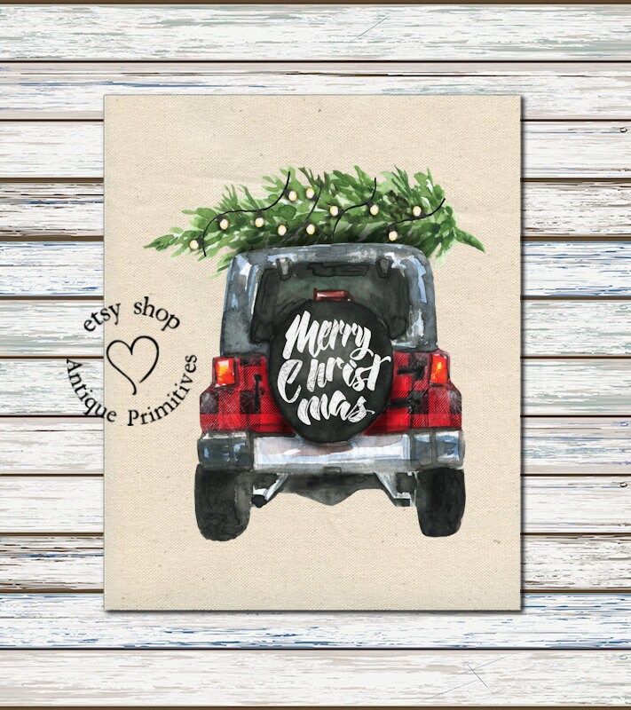 Jeep Quilt Panel - Etsy