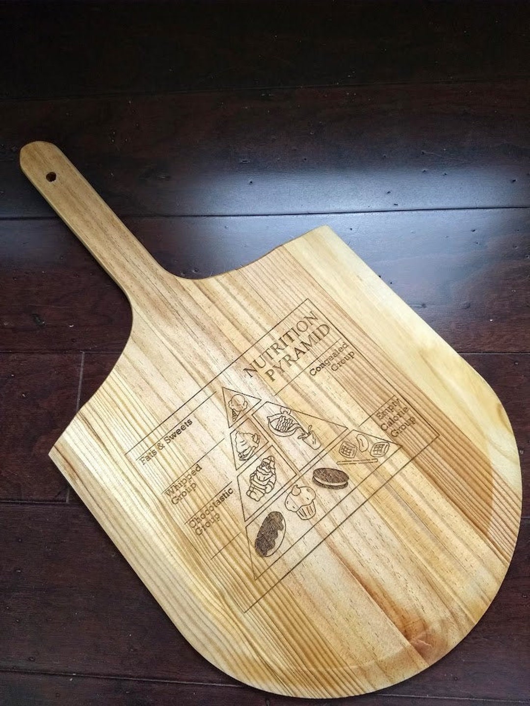 The Simpsons Pizza Peel, Bread Paddle, Custom Engraved Board - Dr. Nick ...
