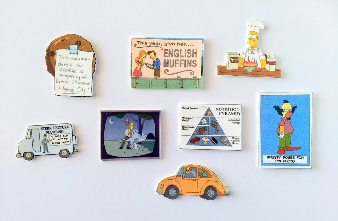 The Simpsons Reusable Snack Bag Homer Simpson's Nuts and - Etsy