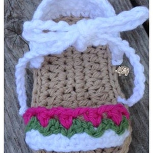 Baby Sandals - Tiptoe Through the Tulips - PDF CROCHET PATTERN - Etsy