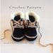 PDF CROCHET PATTERN - Baby's First Expedition - Winter Boots - Etsy