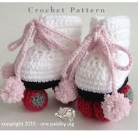 Crochet Pattern - Roller Skate Toe Guards - PDF - Etsy UK