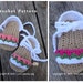 Baby Sandals Tiptoe Through the Tulips PDF CROCHET PATTERN | Etsy