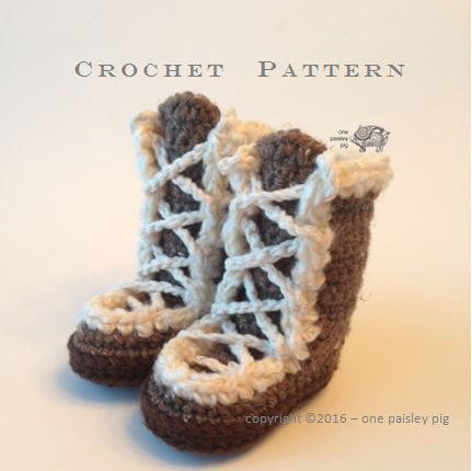 Mountain Mukluks Baby Booties PDF CROCHET PATTERN | Etsy