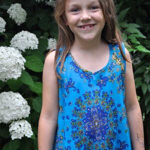 Cute Summer Top for Girls With Floral Pattern - Etsy