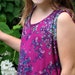 Cute Summer Top for Girls With Floral Pattern - Etsy